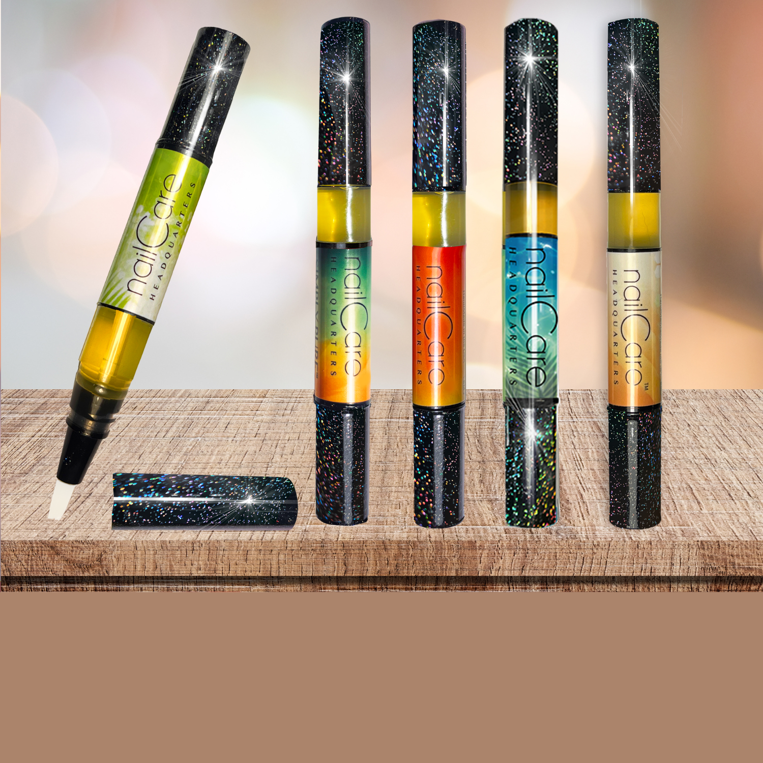 1-Pen: HOLO Twist Simply Pure™ Nail Oil Pen - 2ml Travel Sized